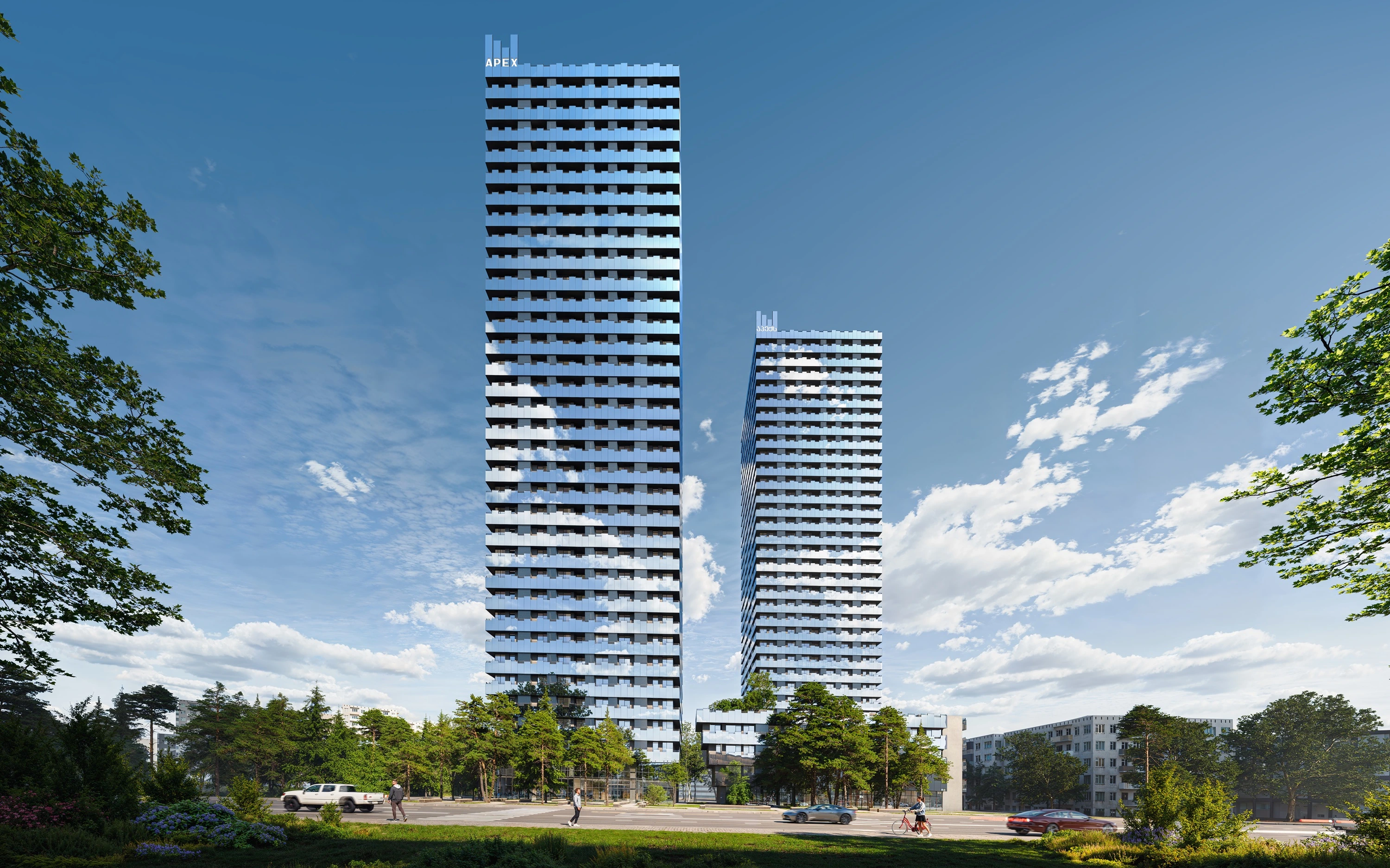 Apex Towers - a new project in Varketili